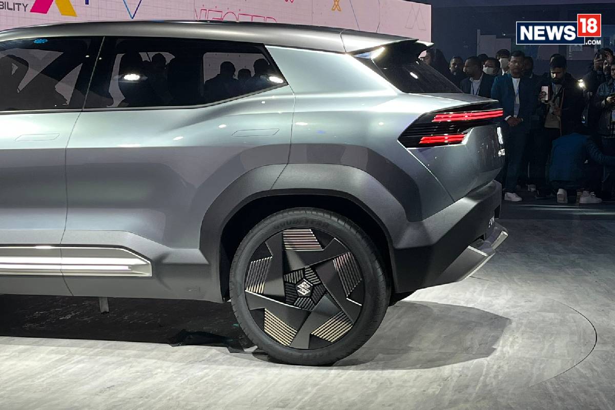 All-Electric Maruti Suzuki EVX Concept in Pics: See Design, Features ...