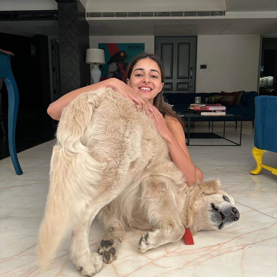 Ananya Panday And Her Pet Dog Will Melt Your Hearts In Latest Photos ...