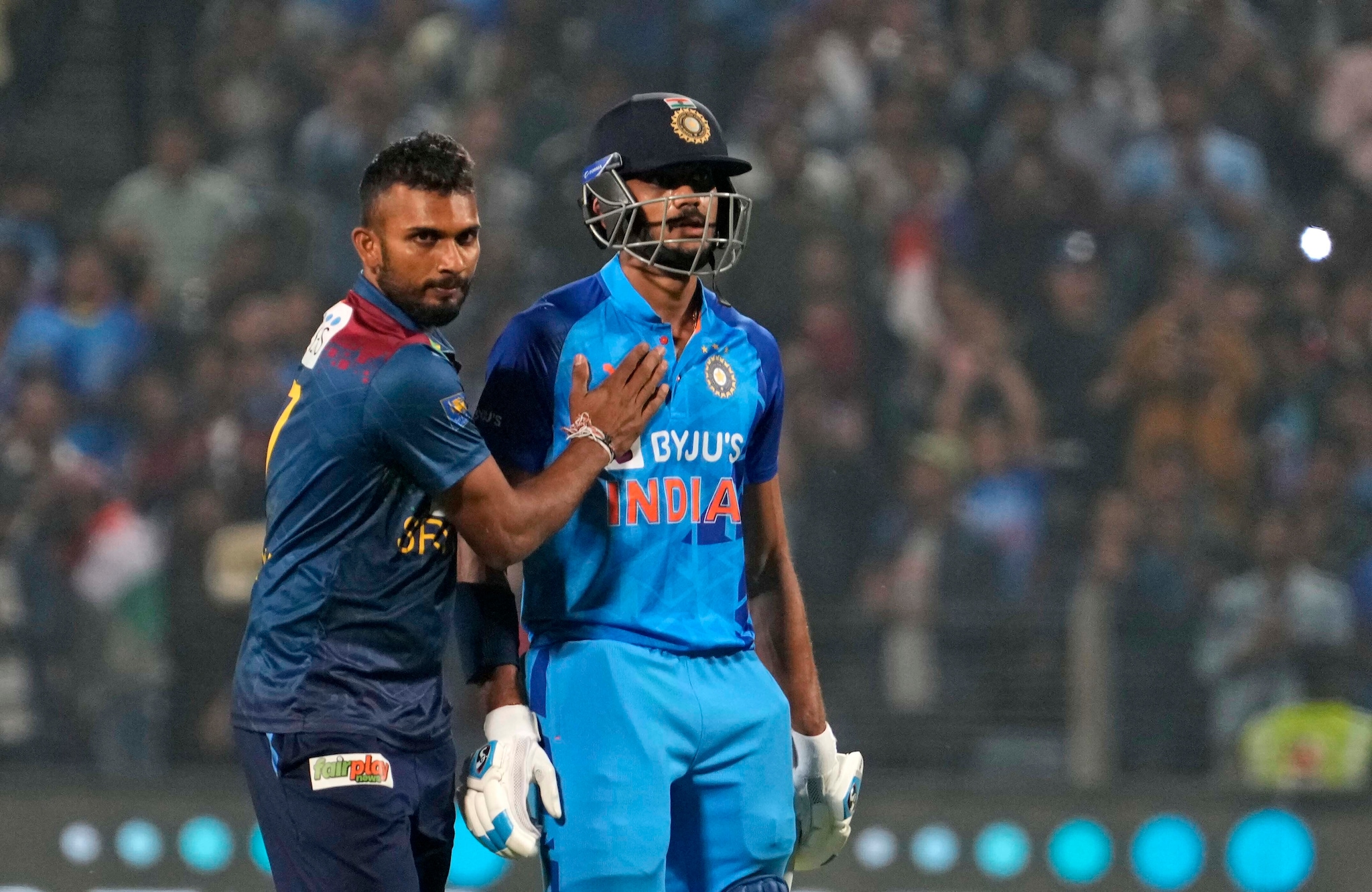 IND vs SL 2nd T20I in Photos: Axar Patel, Suryakumar Yadav Hit Fifties But India Suffer 16-run ...