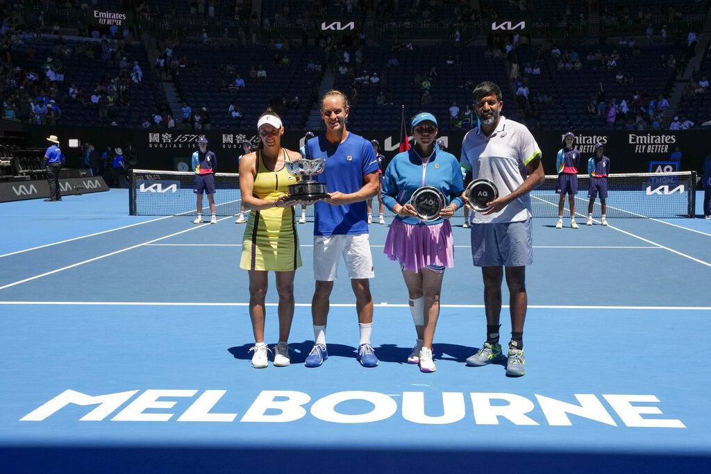 Australian Open 2023 Mixed Doubles Final: Sania Mirza-Rohan Bopanna ...
