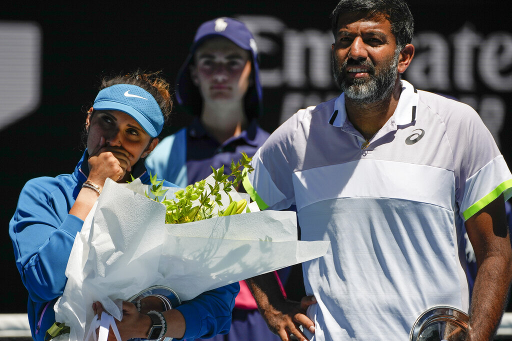 Australian Open 2023 Mixed Doubles Final: Sania Mirza-Rohan Bopanna ...