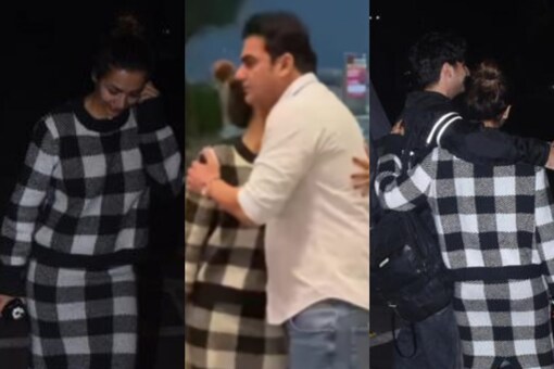 Malaika Arora in Tears, Hugs Ex Arbaaz Khan As Son Arhaan Khan Leaves India; Video Goes Viral ...
