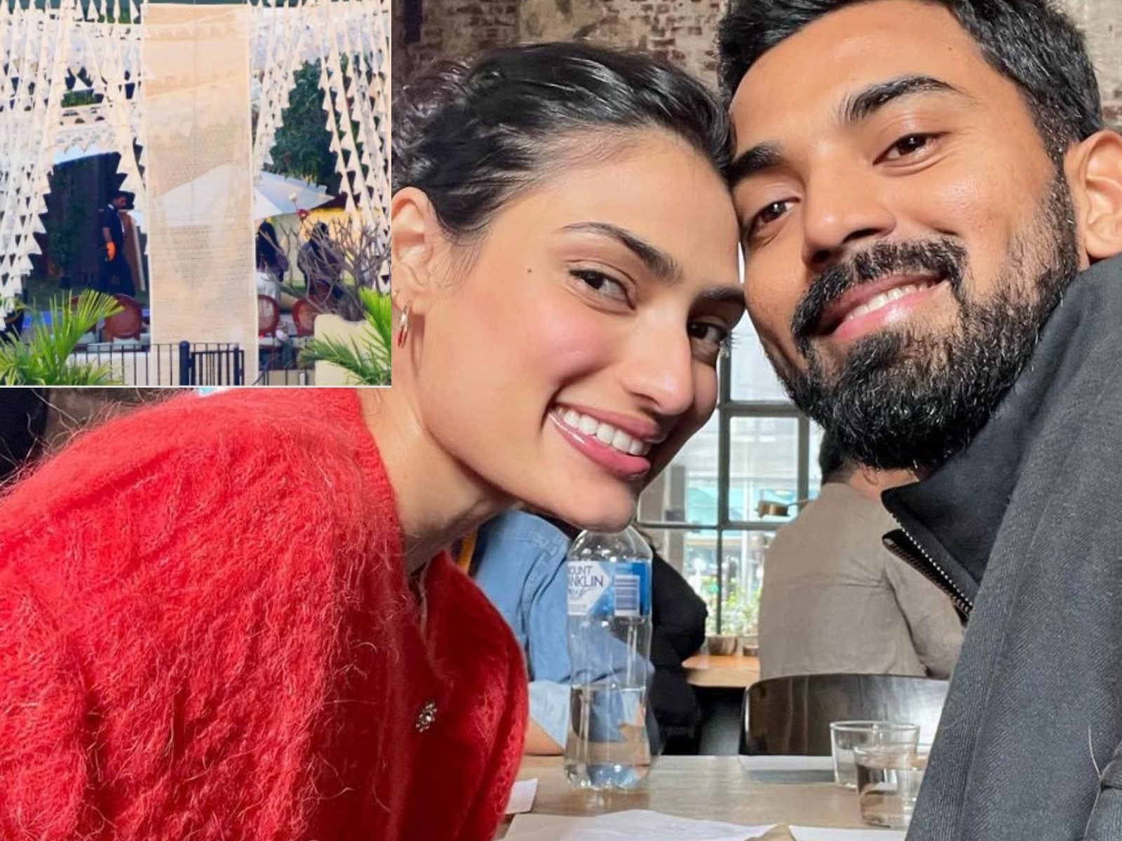 Athiya Shetty bride first pic love 1