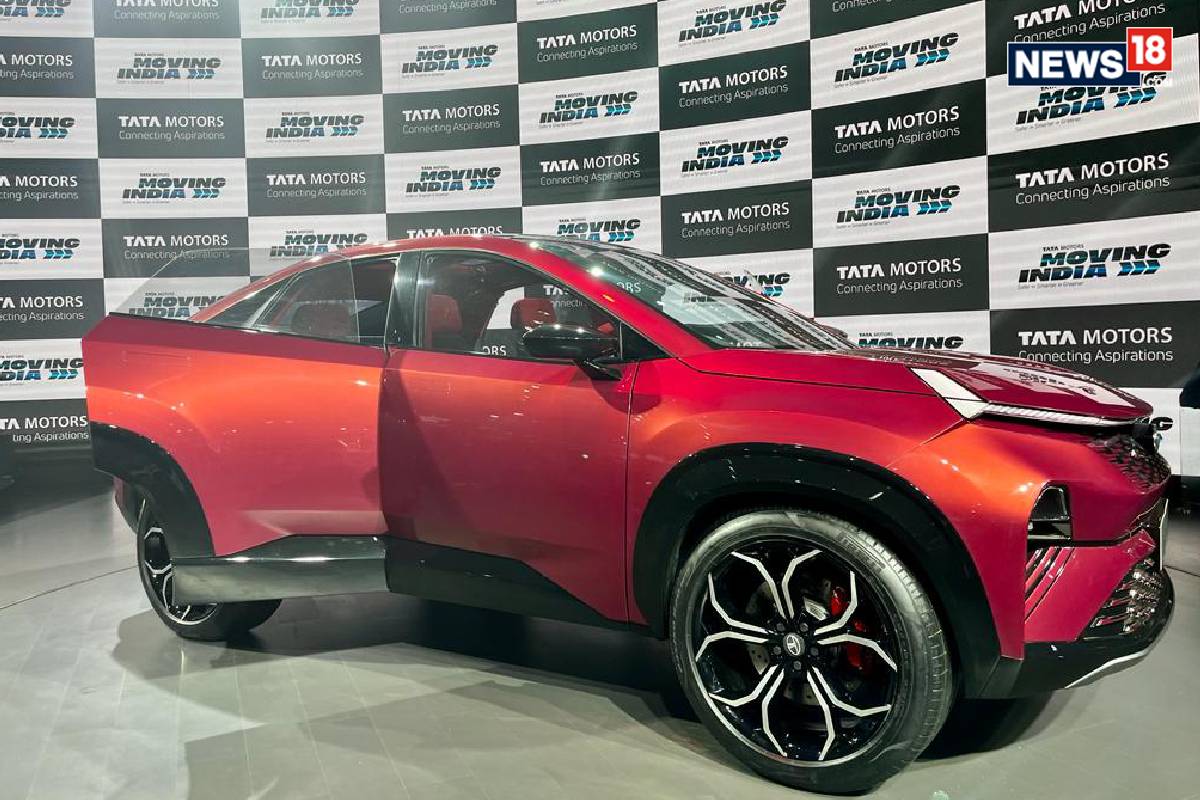 Tata Curvv in Pics: See Design, Features and More in Detail - News18