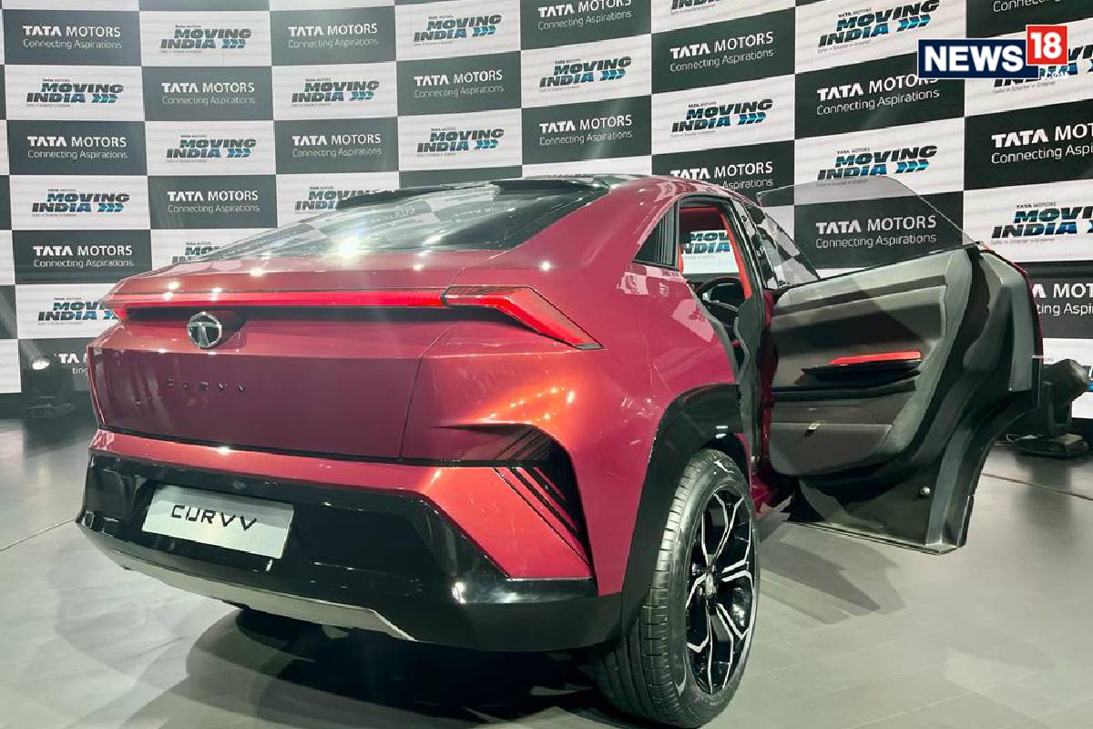 Tata Curvv in Pics: See Design, Features and More in Detail - News18
