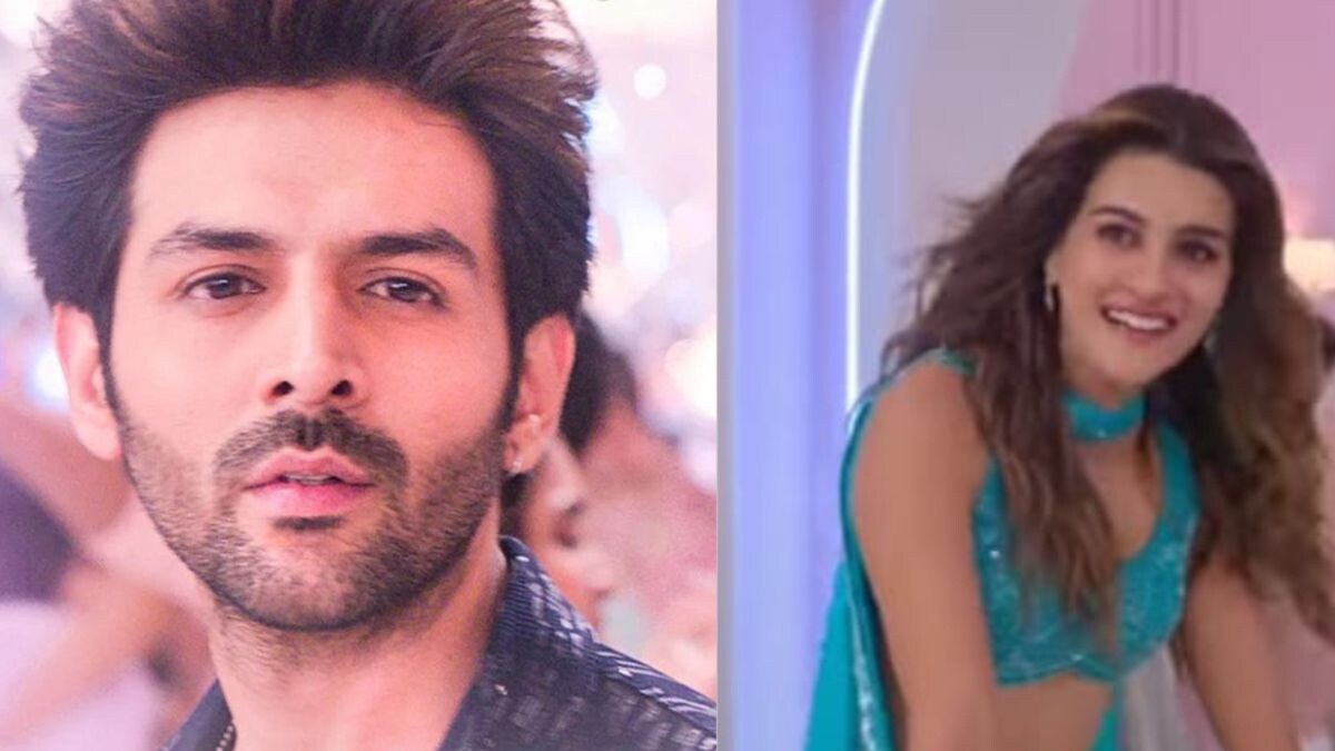 Kartik Aaryan, Kriti Sanon Look Phenomenal In Chedkhaniyan Song From Shehzada - News18