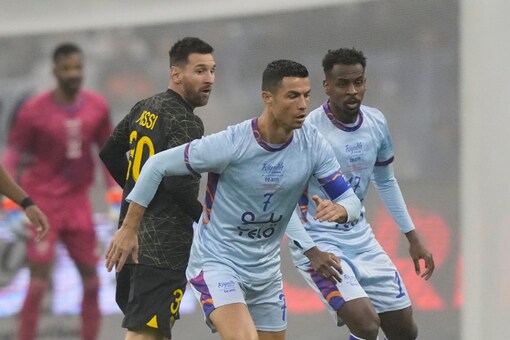Psg Vs Saudi All Star Xi Highlights Cristiano Ronaldo Scores Twice But