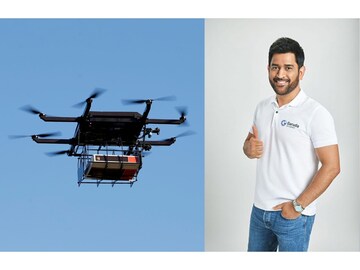 MS Dhoni Launches Surveillance Drone 'Droni' in Partnership With Garuda ...