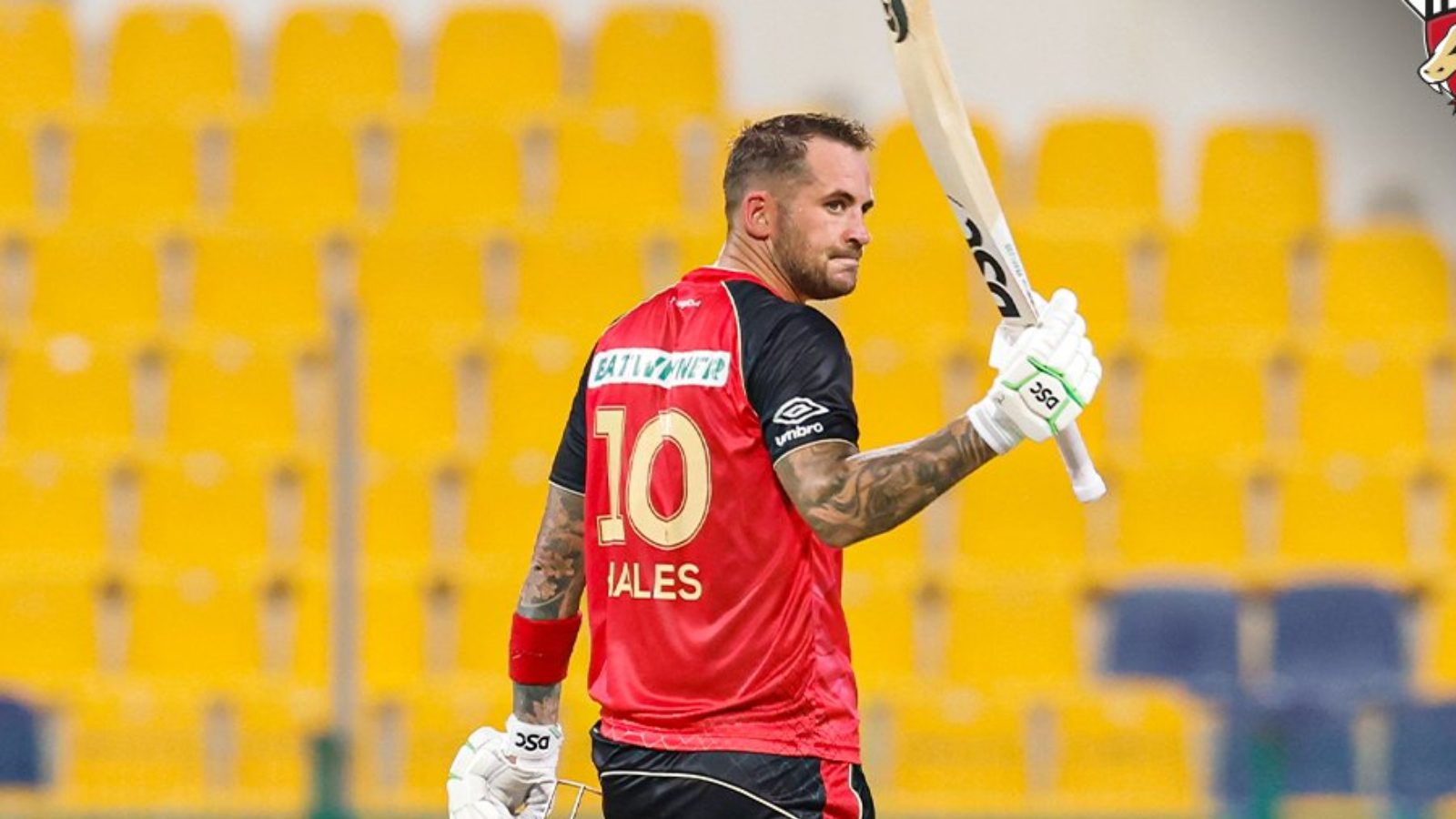 ILT20: Alex Hales century blows away Abu Dhabi Knight Riders against ...