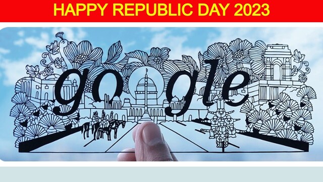Republic Day 2023: Google Doodle Today Depicts Elements of R-day Parade ...