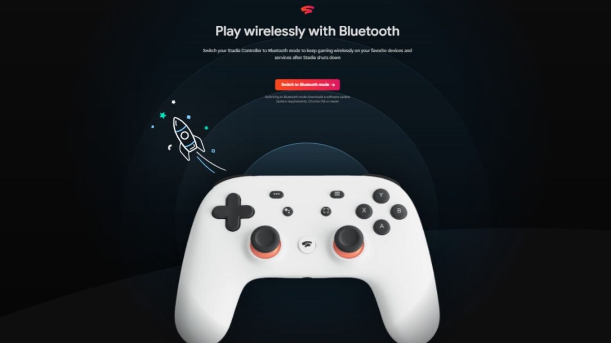 Switch Your Google Stadia Controller to Bluetooth Mode: Step-by-Step ...