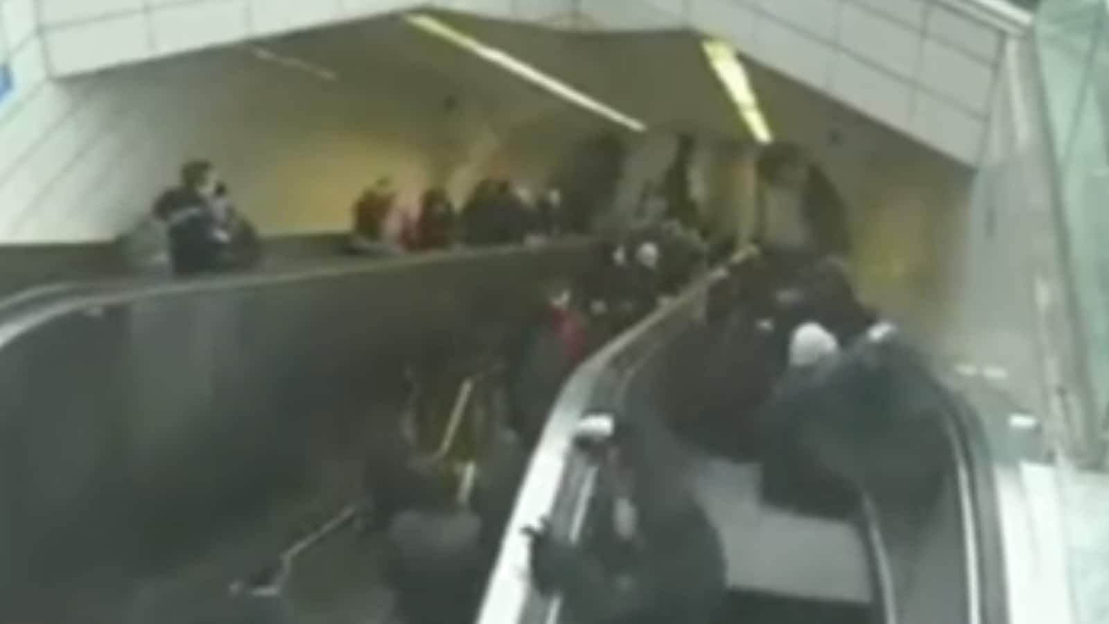 Old Video Of Man Being Swallowed By Escalator Will Send Chills Down ...