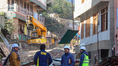 Joshimath: Residents Leave Pets Behind as Land Subsidence Prompts ...