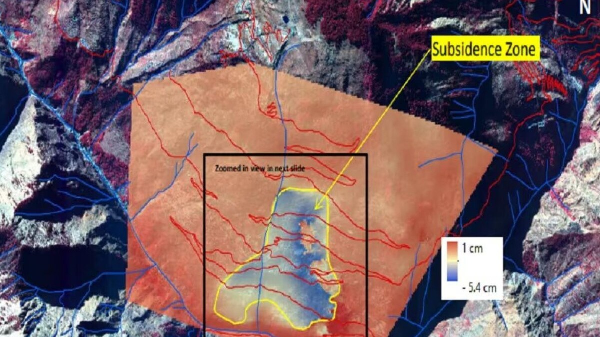 Joshimath Sinking: Town Sank 5.4 cm in 12 Days, Show Satellite Images ...