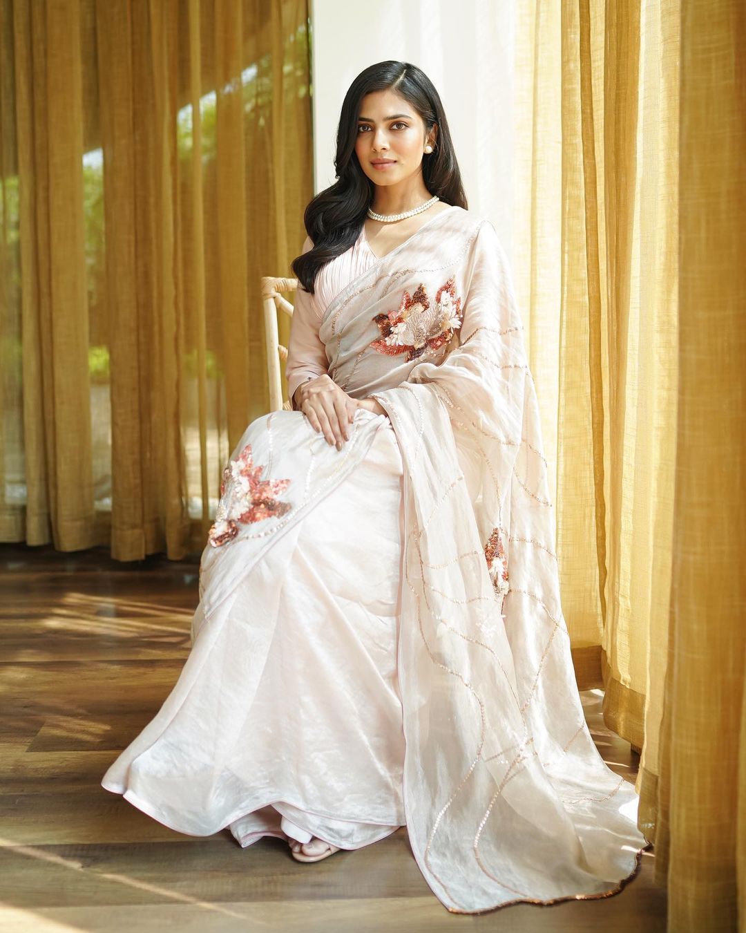 Malavika Mohanan Makes A Case For Gorgeous Sarees, Check Out The Beauty ...