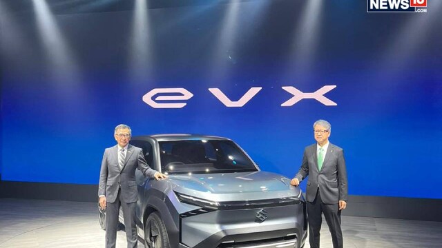 Maruti Suzuki EVX Electric SUV Concept Unveiled at Auto Expo 2023: Price, Launch and Range ...