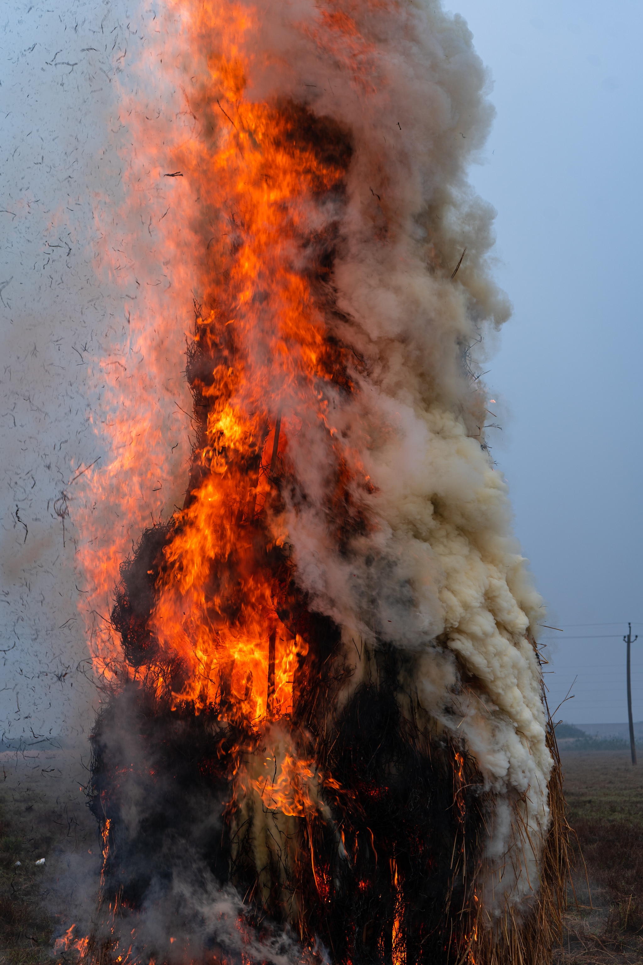 IN PICS: Magh Bihu Celebrated with Burning of ‘Meji’, a Traditional ...
