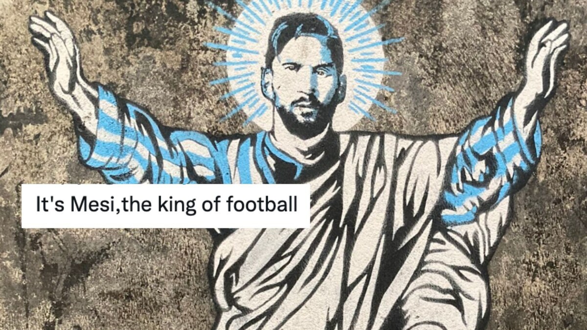'King of Football': Image of Lionel Messi's Graffiti From Kochi Goes ...