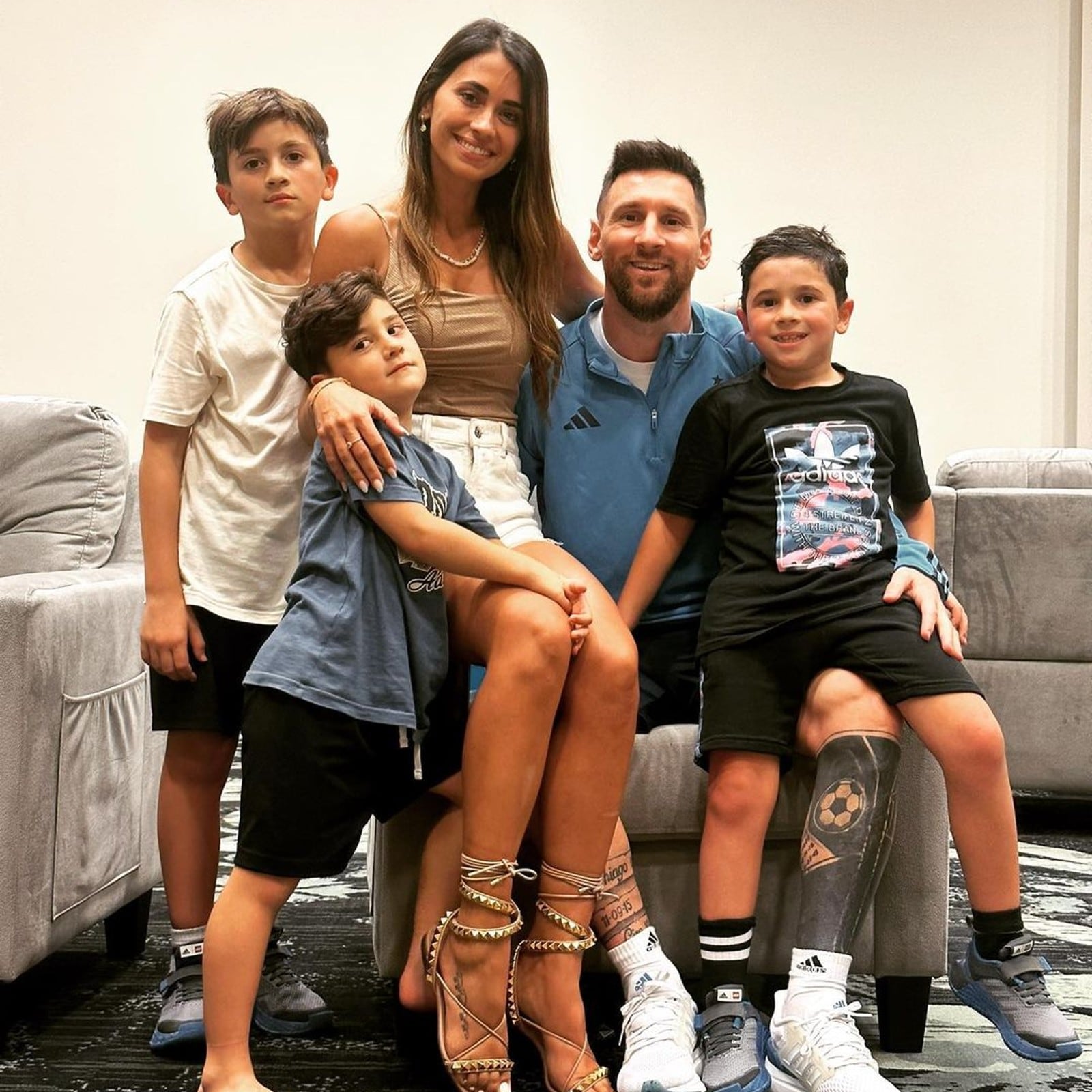 Messi En Zijn Familie