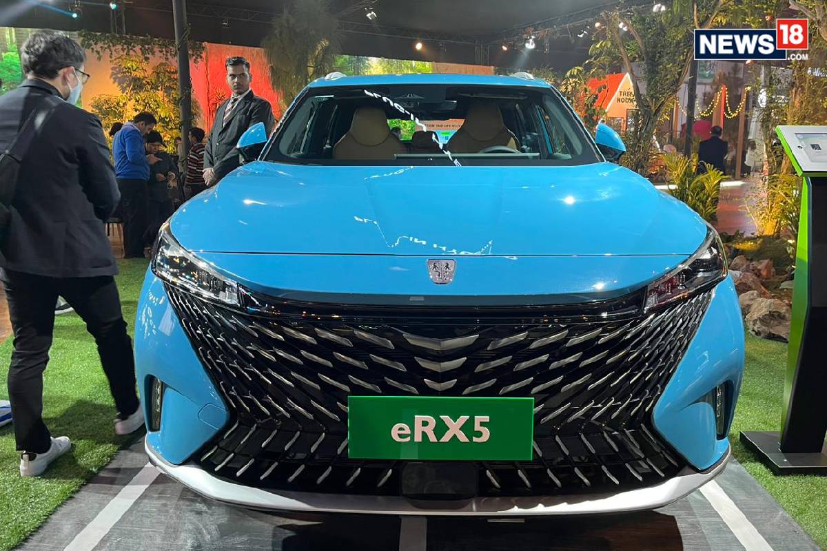 MG eRX5 Electric in Pics: See Design, Interior, Features and More in ...