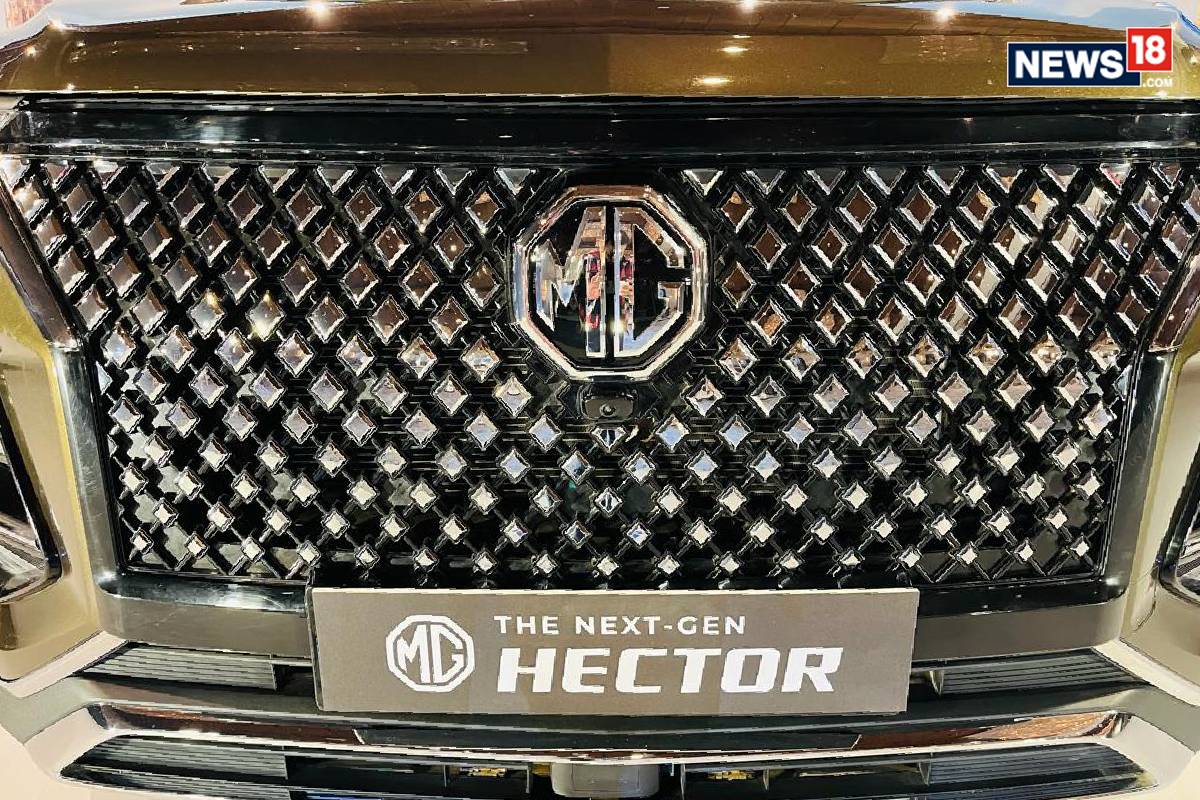 2023 MG Hector Facelift in Pics: See Design, Features, Interior and ...