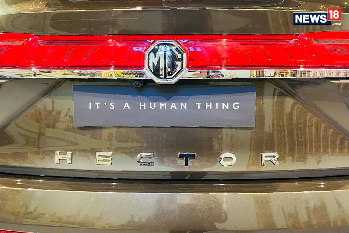2023 MG Hector Facelift in Pics: See Design, Features, Interior and ...