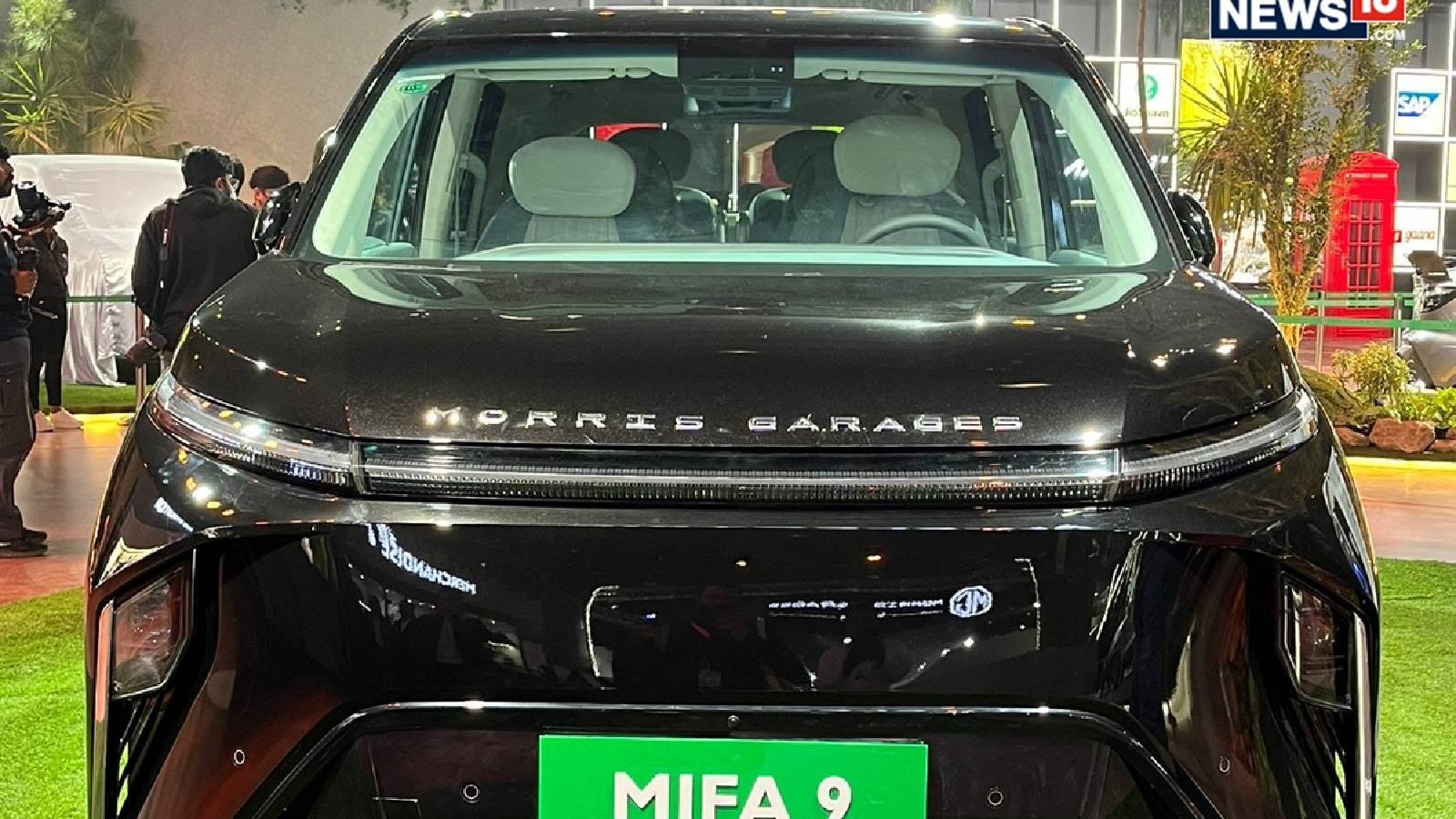 Auto Expo 2023: All-Electric MG MIFA 9 MPV Makes First Public Appearance in India | Auto News ...