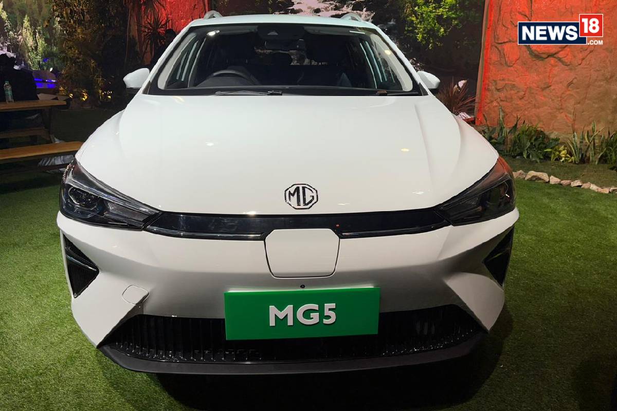 MG5 Electric Estate in Pics: See Design, Features and More in Detail ...