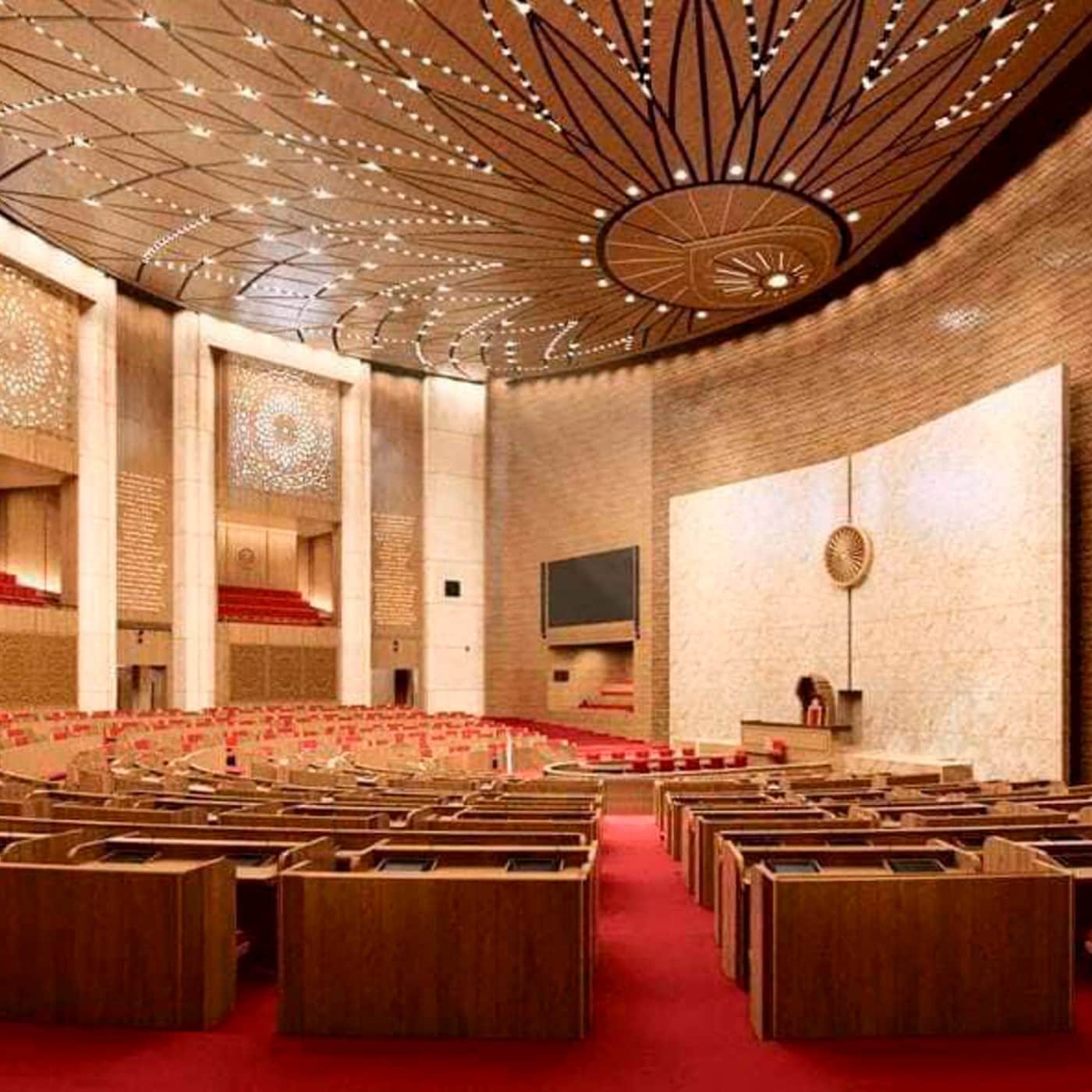 In Pics | First Glimpse Inside the New Parliament Building - News18