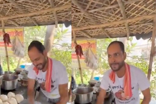 WATCH: Viral Video Shows Street Vendor Making 'Pitai Parantha' - News18 WATCH: Viral Video Shows Street Vendor Making 'Pitai Parantha' - News18