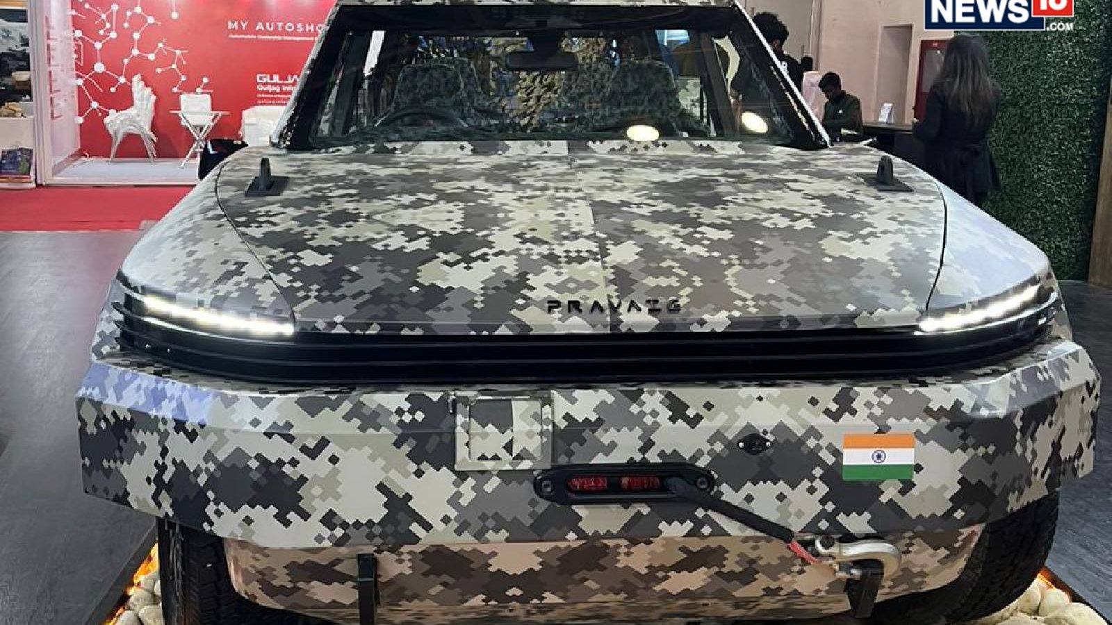 Pravaig Veer EV for Indian Army Debuts at Auto Expo 2023: Design ...