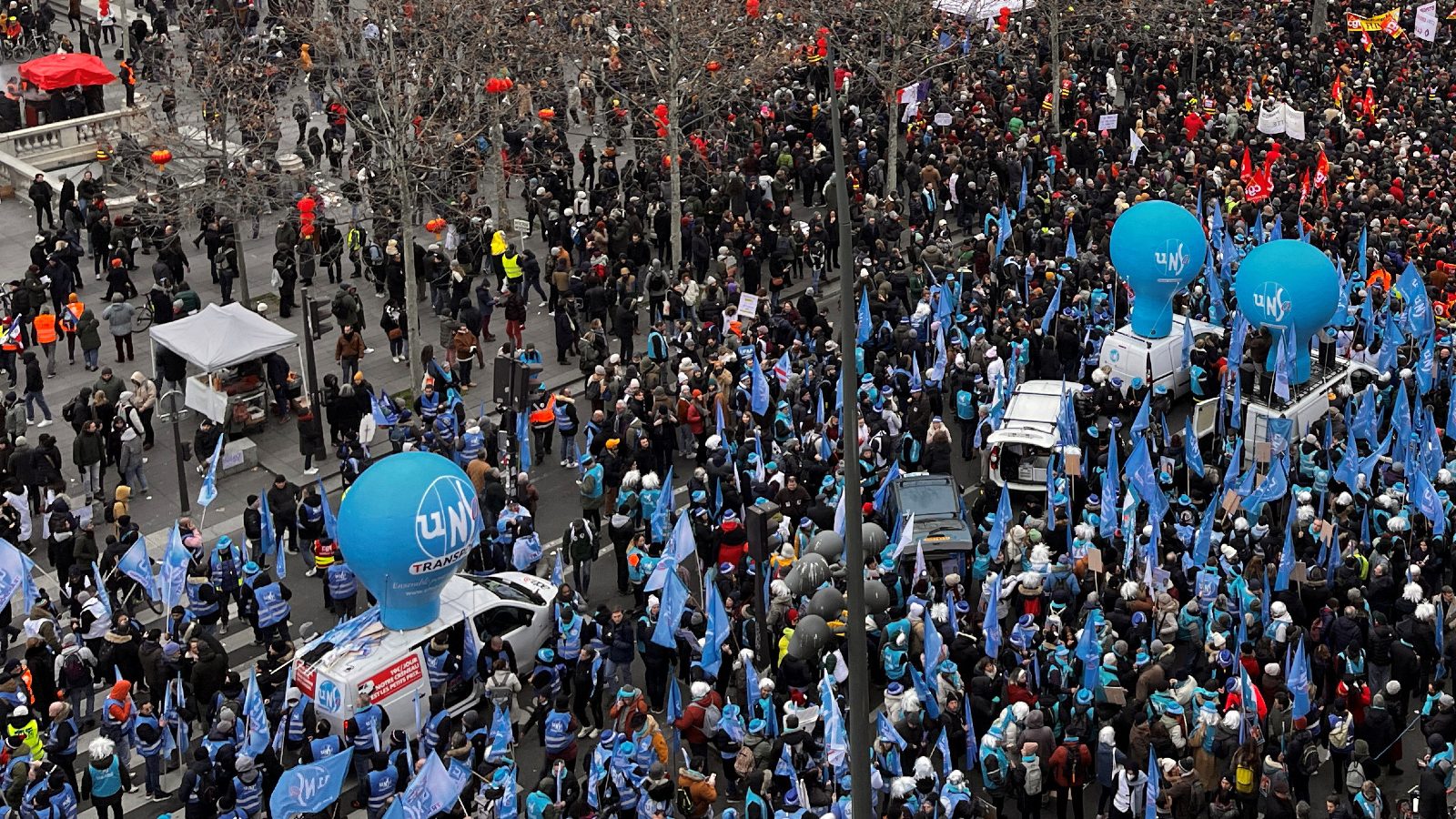 Pension Reform Demand Strikes Cripple France as Millions March Against ...