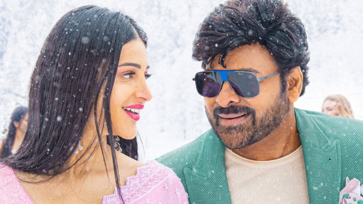 Shruti Haasan Calls Shooting for Waltair Veerayya's Song Sridevi ...