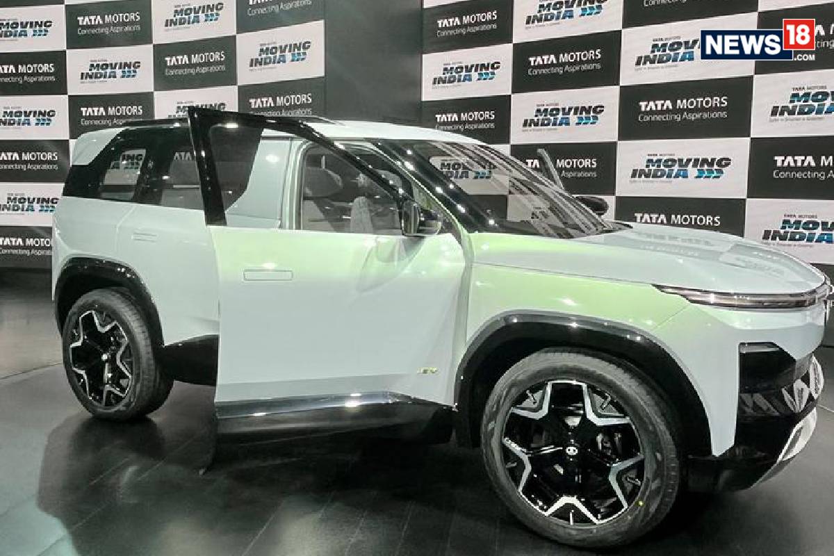 Tata Sierra EV in Pics: See Design, Features and More in Detail - News18