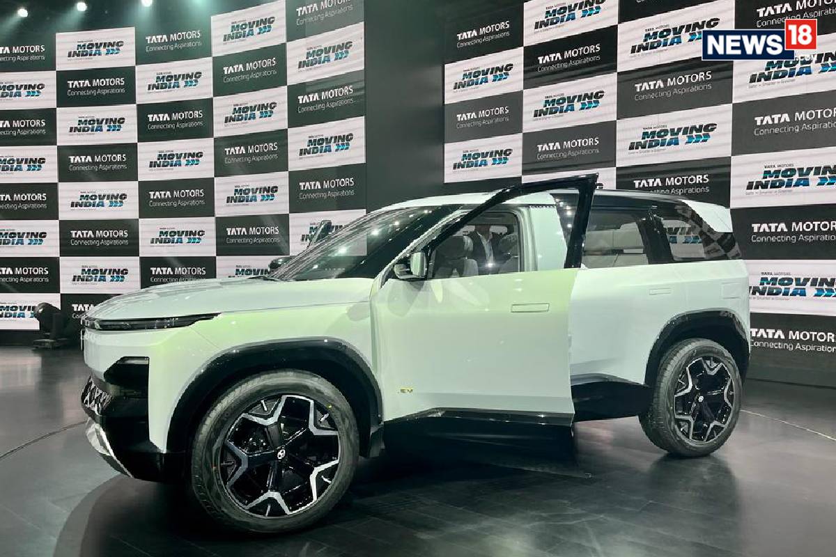 Tata Sierra EV in Pics: See Design, Features and More in Detail - News18