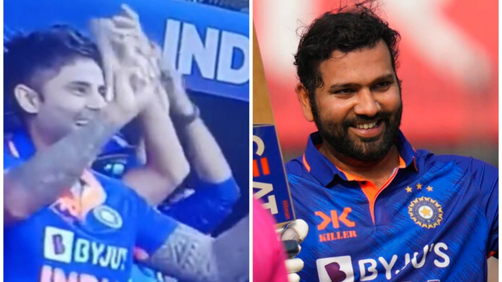Watch: Six or Double-Hundred? Suryakumar Yadav's Gesture to Centurion Rohit Sharma Mystifies ...
