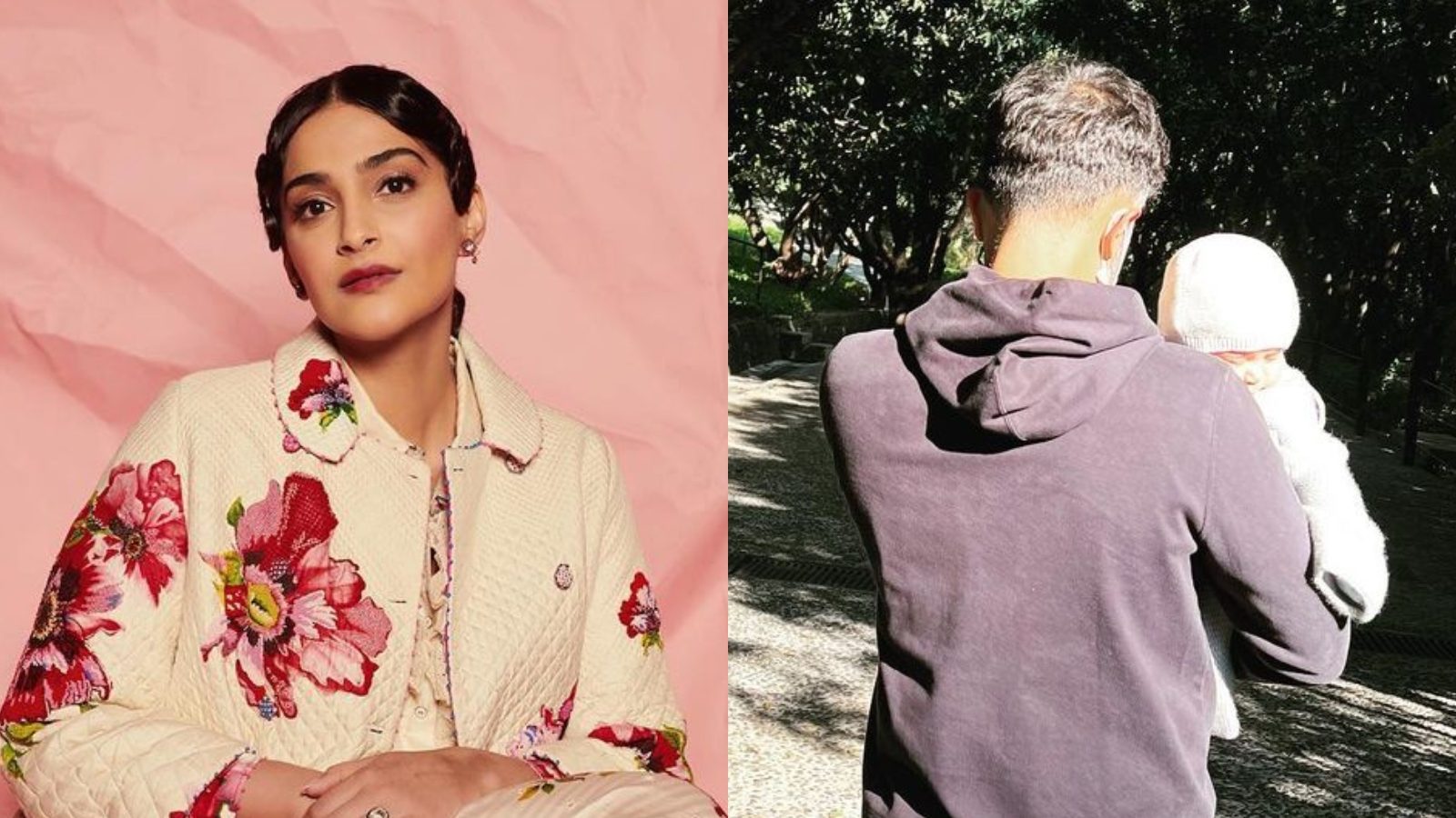 Sonam Kapoor Calls Husband Anand Ahuja and Son Vayu 'My Two Leos, My ...