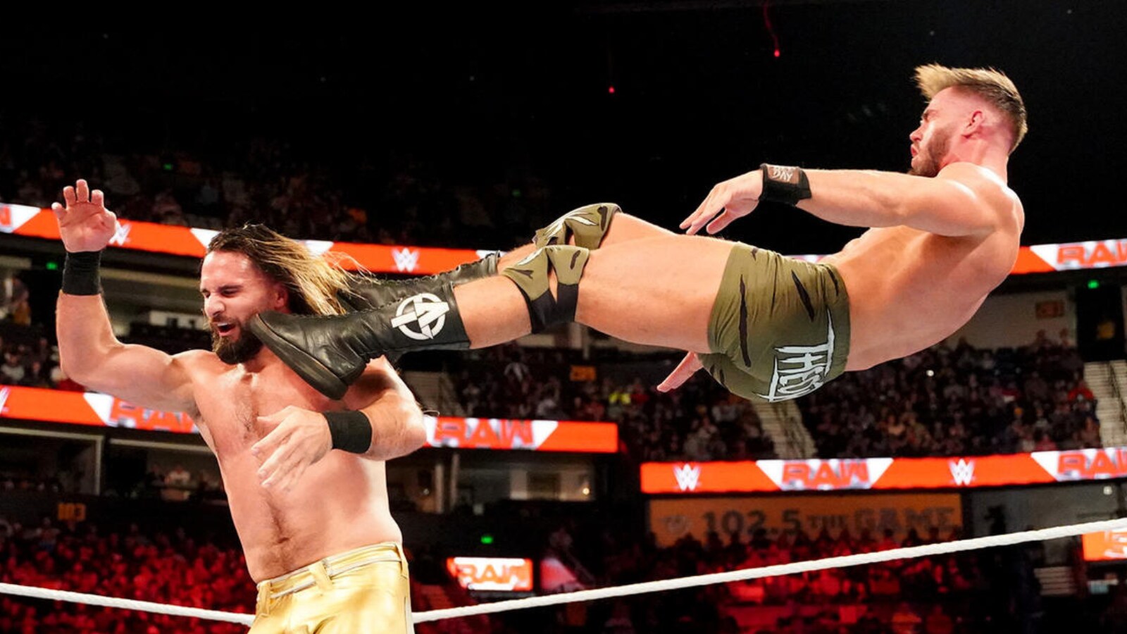WWE Raw Results: Austin Theory Repels Seth Rollins' Challenge in Hard ...