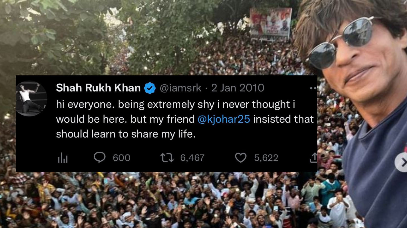 SRK Joined Twitter 13 Years Ago and Fans Can't Get Over How 'Pure' His ...