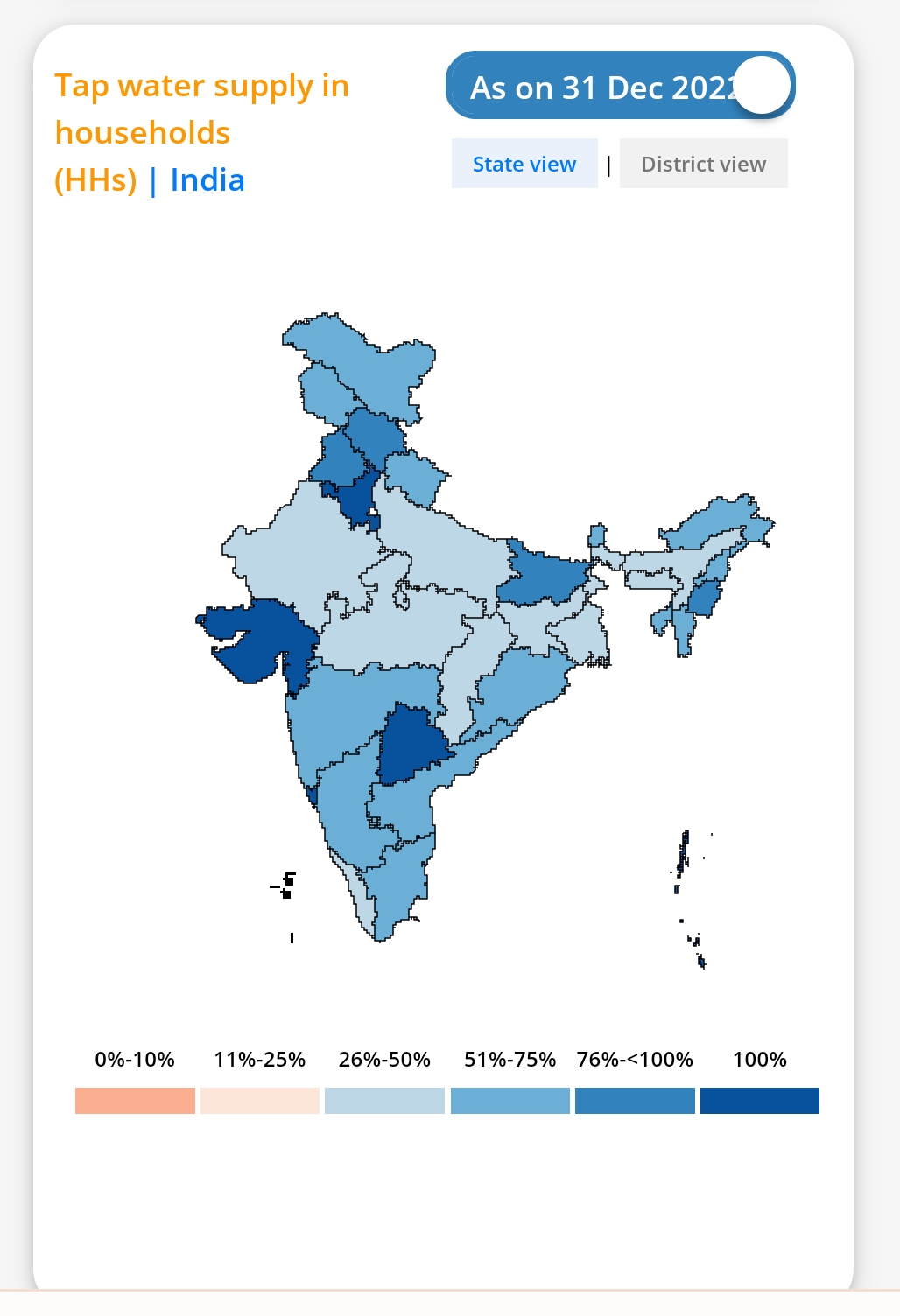 Key to 2024 Polls, Har Ghar Jal Scheme Stepped Up in UP, 25% Households ...