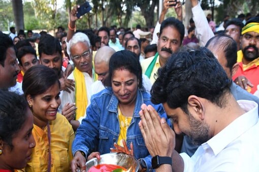 Ahead of Andhra Polls, TDP Leader Nara Lokesh Launches 4,000 Km Padayatra - News18
