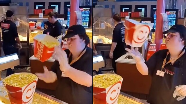 Texas Theatre's 'Popcorn Guy' Becomes Viral Sensation on TikTok, Dubbed ...