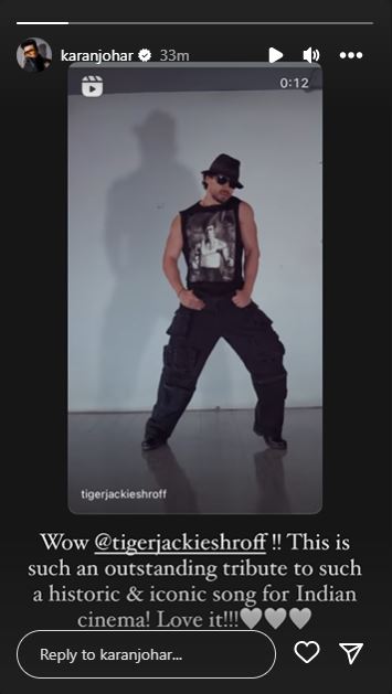 Tiger Shroff Performs 'Victory Dance' Naatu Naatu, KJo Calls It ...