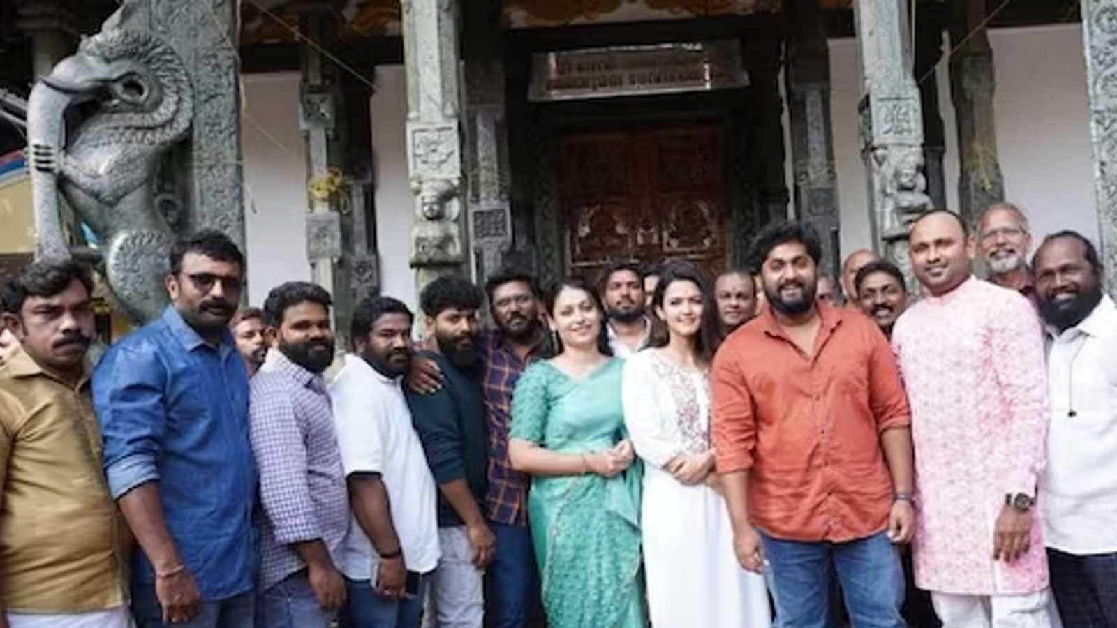 Actor Dhyan Sreenivasan's Joy Full Enjoy Team Seeks Blessings At Kerala ...