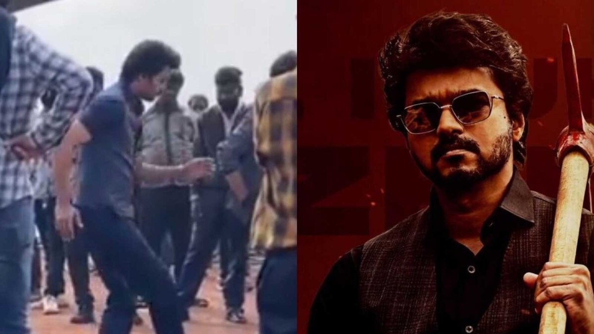 BTS Clip of Thalapathy Vijay Rehearsing Thee Thalapathy Dance Goes Viral - News18
