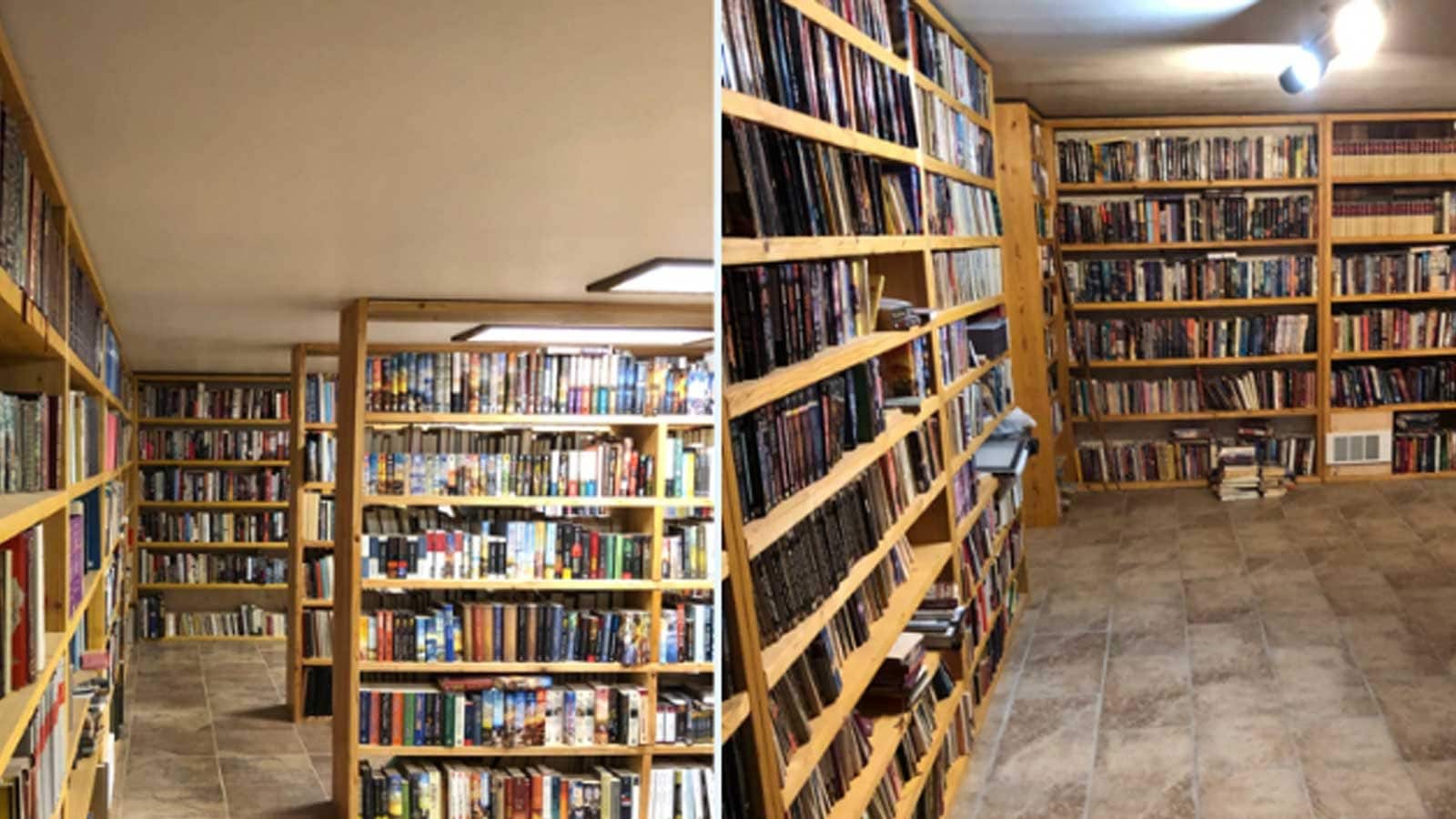 American Author's Personal Library With 32,000 Books Is Dream For Any ...