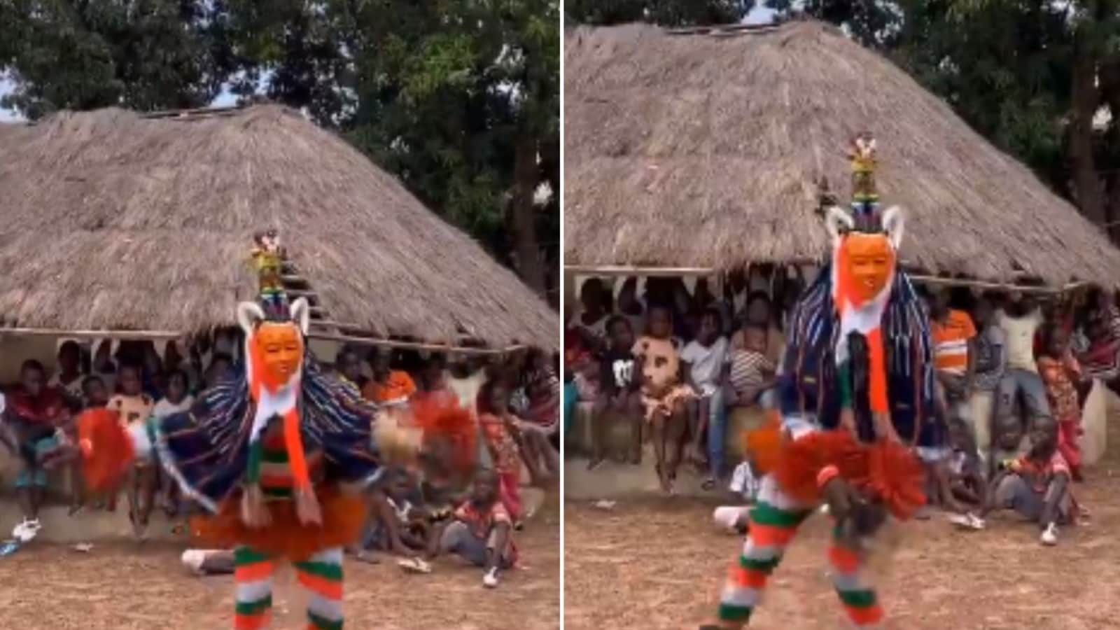 This Video Of Zaouli Mask Dance, A Traditional African Form, Will Leave ...