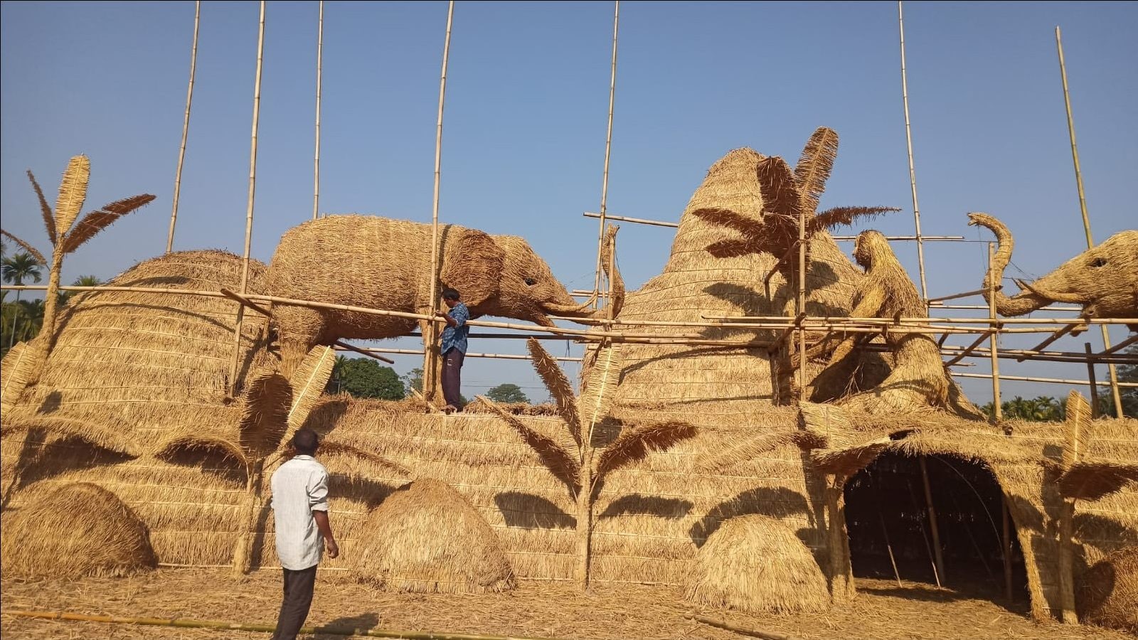 Assam: Man-Elephant Conflict-themed Bhela Ghar Draws Huge Crowd in This ...