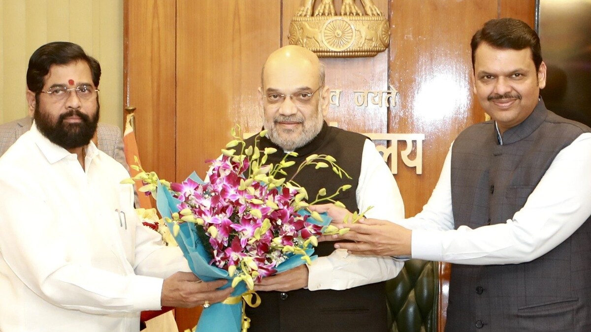 Shinde, Fadnavis Meet Amit Shah, Maha CM Says Cabinet Expansion Soon ...