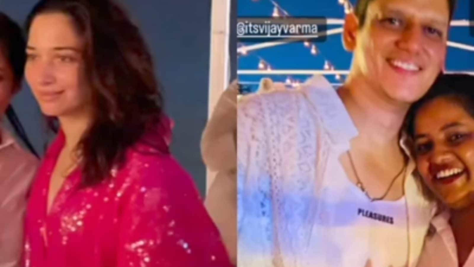 Vijay Varma, Tamannaah Bhatia Dating? Video of Them Kissing Goes Viral from New Year Party ...
